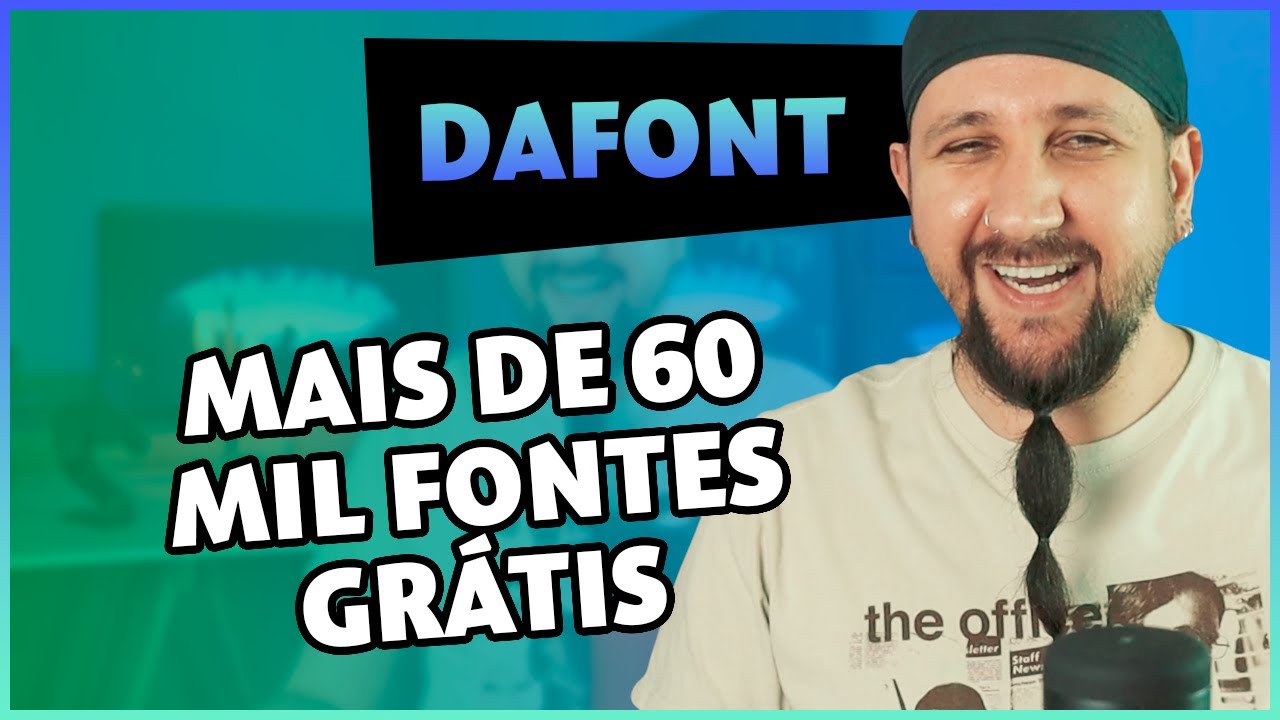 Acesse mais de 60 mil fontes grátis para download com o Dafont - YouTube