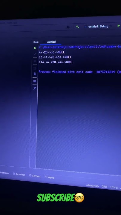 Single Linked List In C Ide Clion Cppprogramming Codingtime