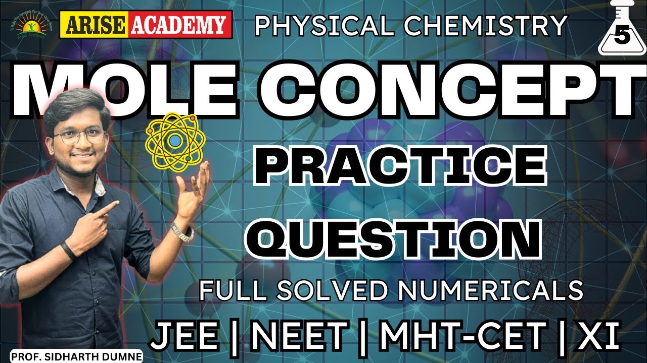 Mole Concept Question Practice | JEE and NEET Physical Chemistry ...