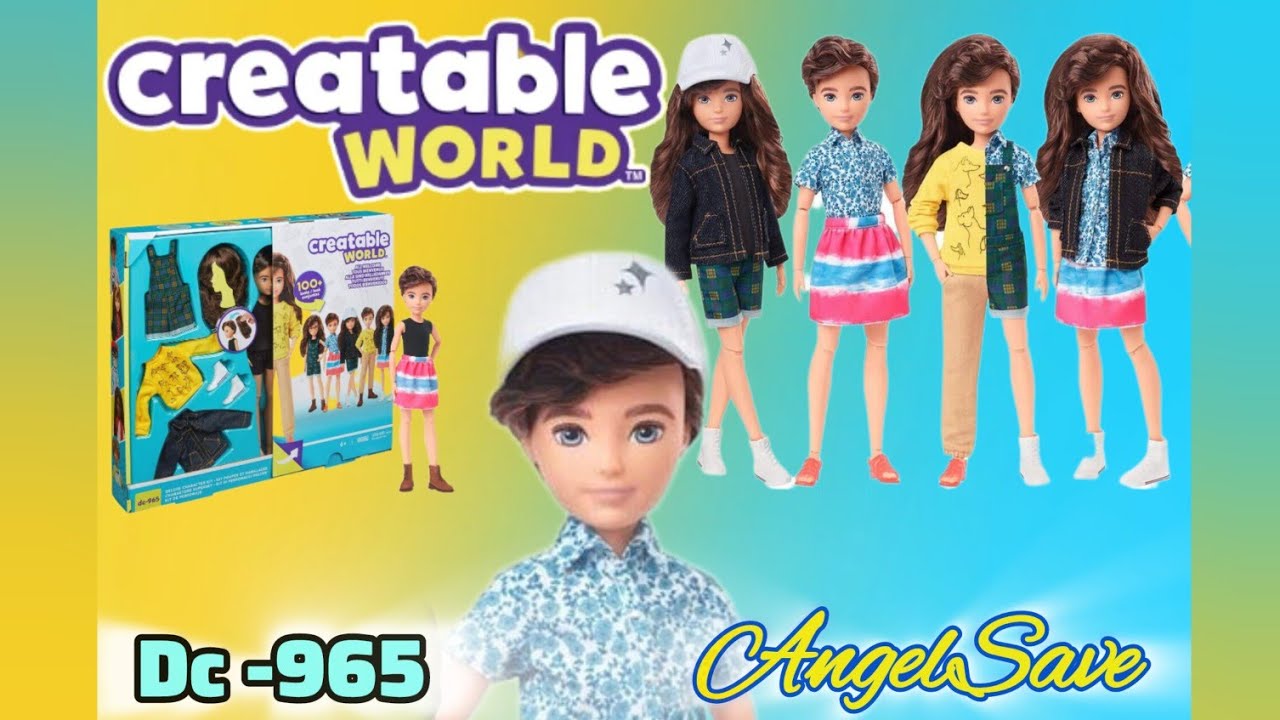 Creatable World Doll dc-965, Review en Español - YouTube