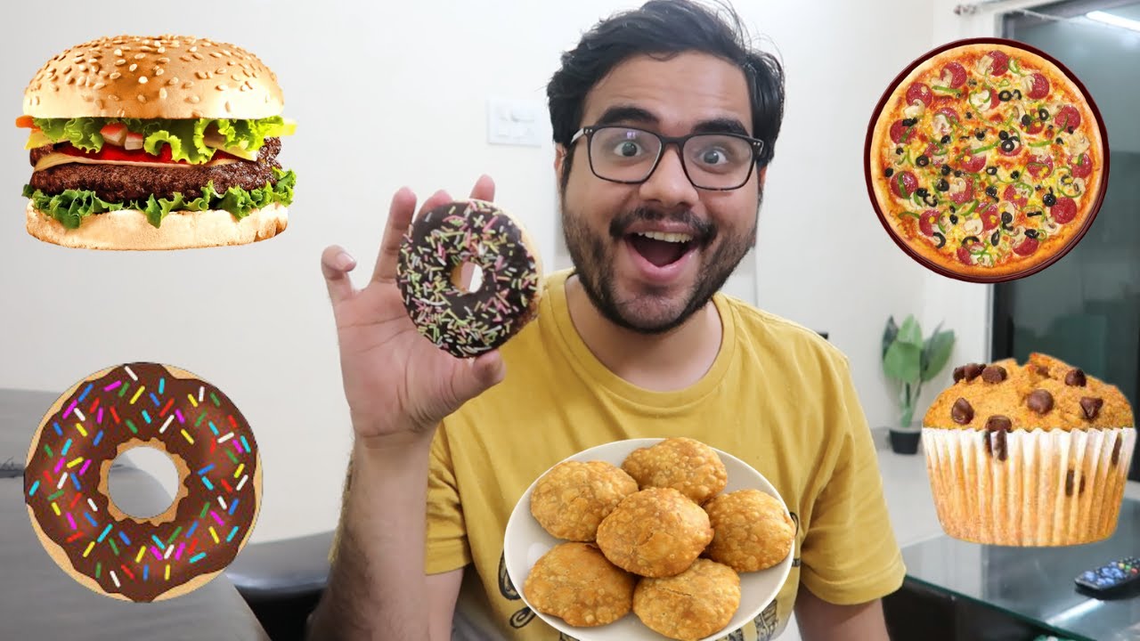 I only ate CIRCLE SHAPED FOOD FOR 24 HOURS FOOD CHALLENGE - YouTube