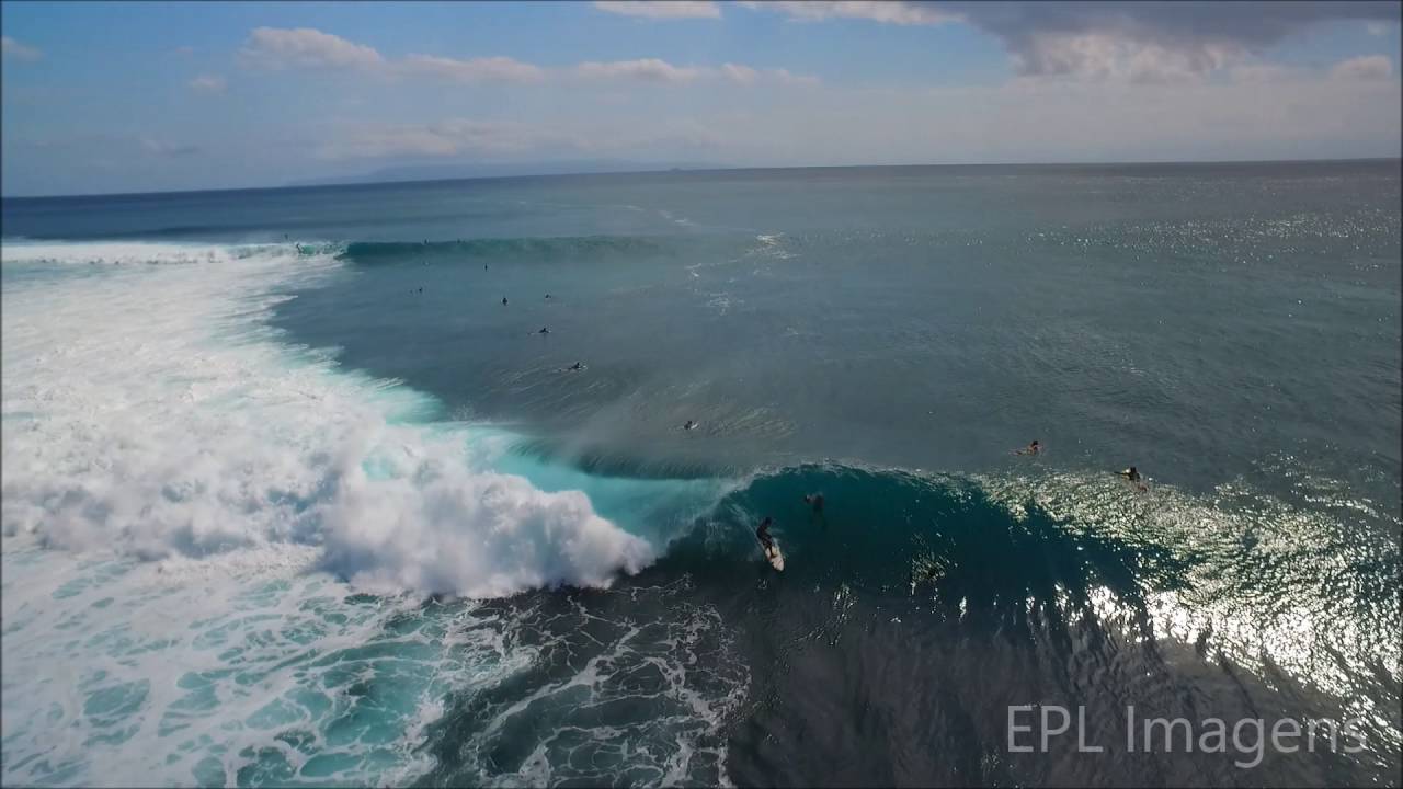PERFECT WAVE in Desert Point - Indonesia - YouTube