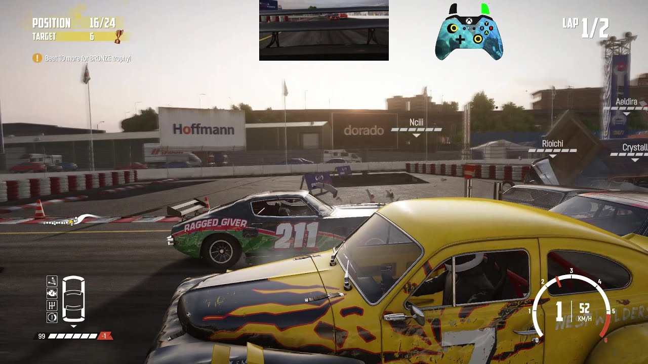 Wreckfest 25.03.09 Speedbird Rumble Race - Motorcity Circuit Main ...