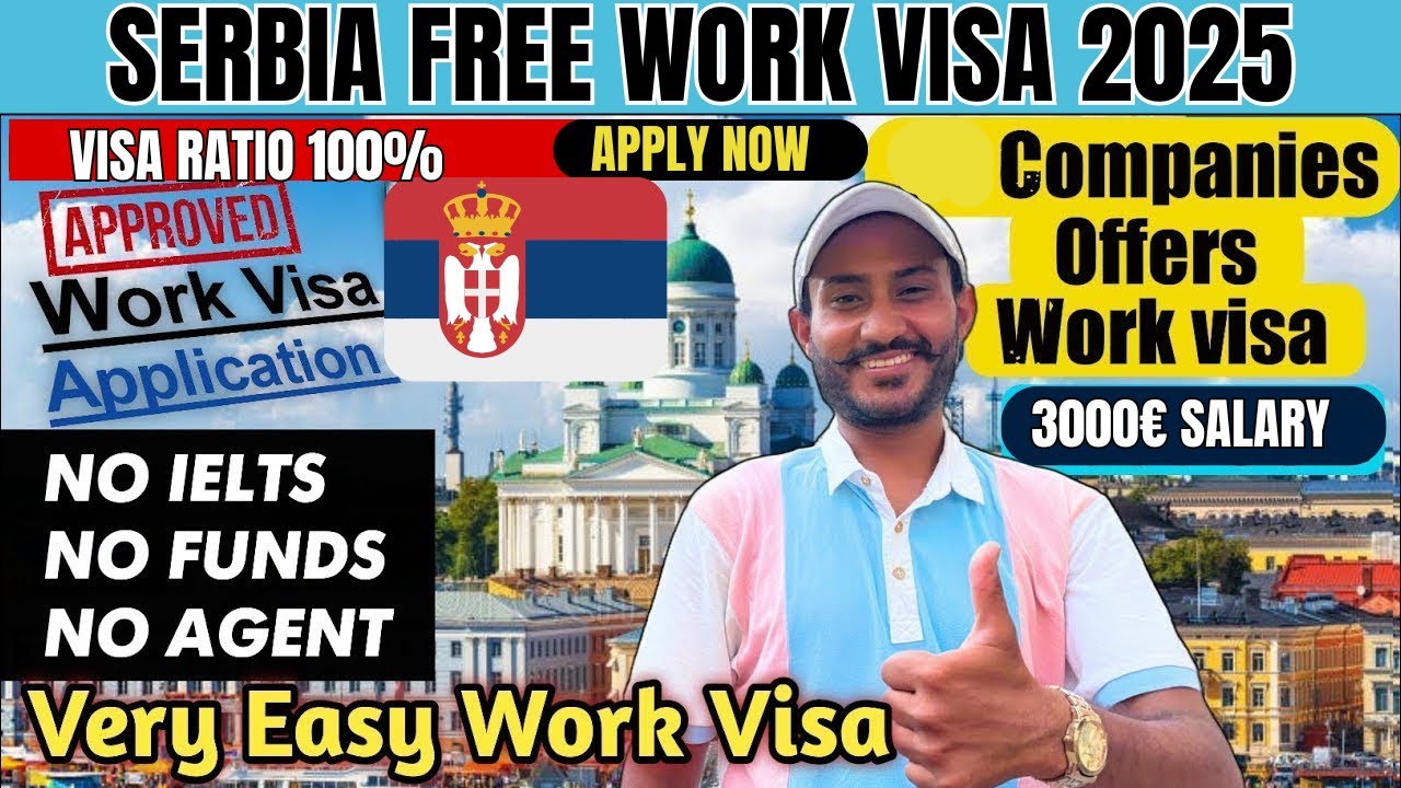 Serbia free work Permit Visa 2025|| Serbia Work Visa New update ...