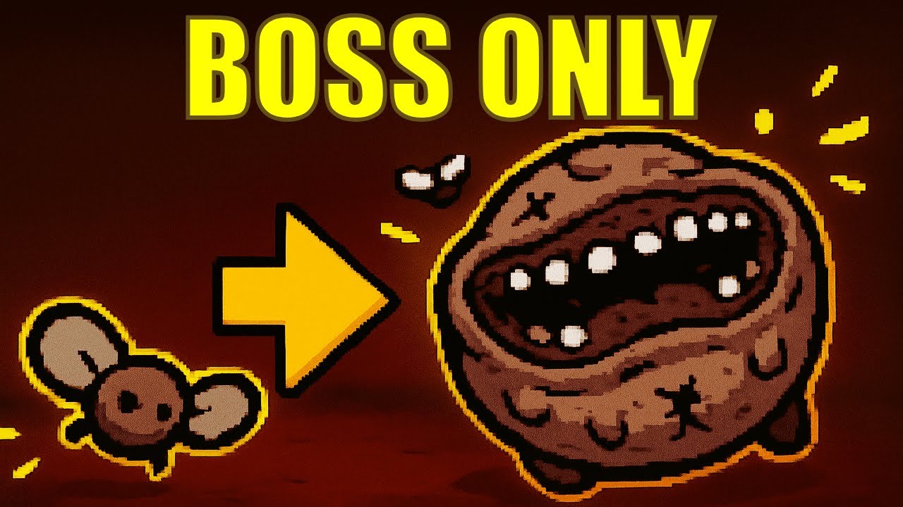 The Binding Of Isaac but... There are only BOSSES - YouTube