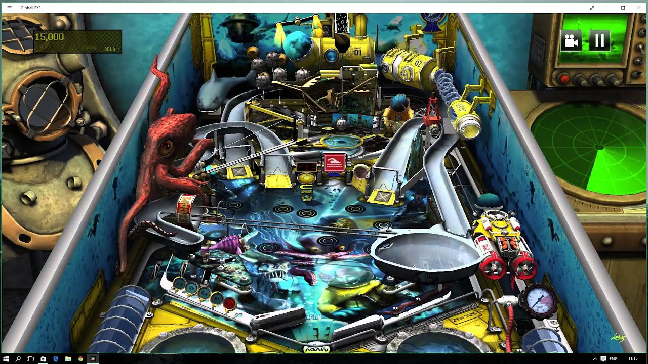 Secrets Of The Deep - Pinball FX2 - Windows 10 - YouTube