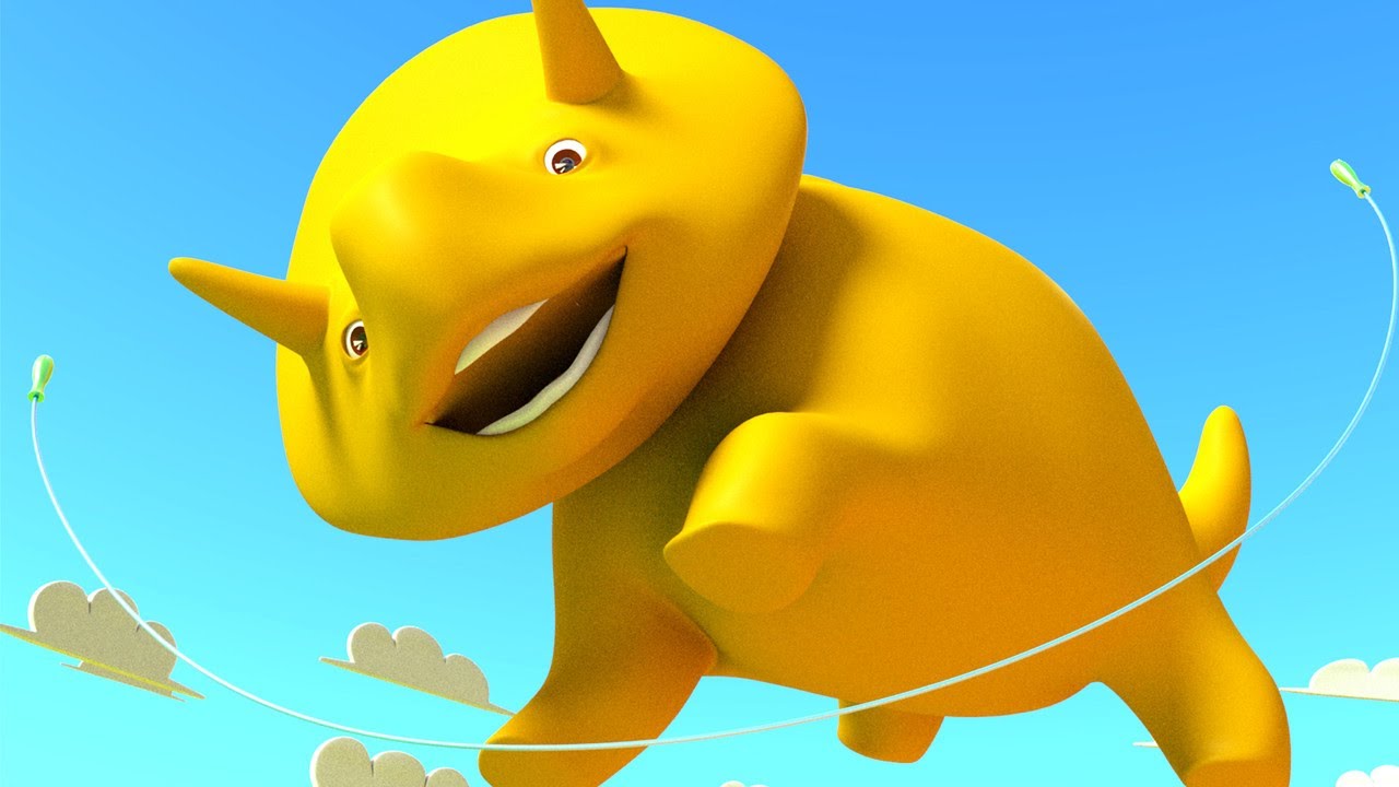 Lerne Zahlen - Dino und Dina springen Seil - Dino dem Dinosaurier 👶 ...