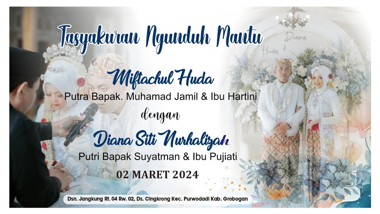 🔴📡 LIVE STREAMING // NGUNDUH MANTU HUDA & SITI // FIFA KENCANA AUDIO ...