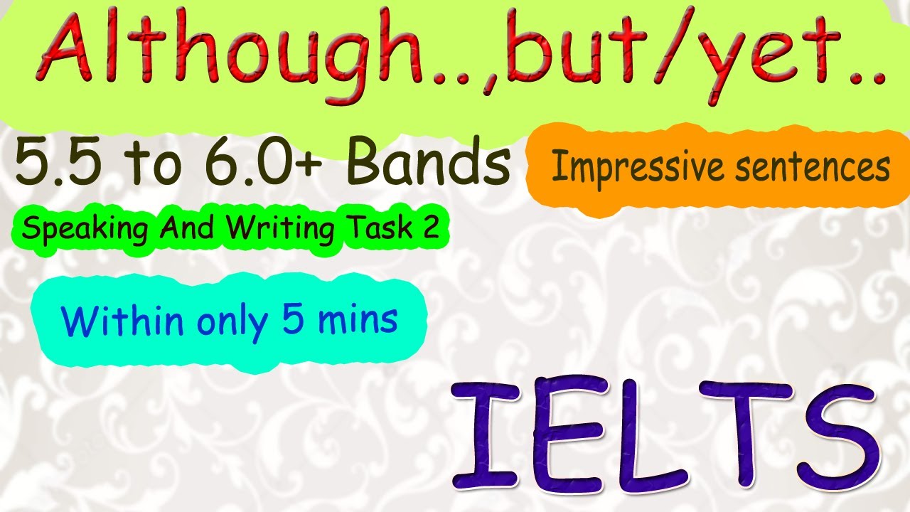 How to use although | Although but examples| How to use although yet ...