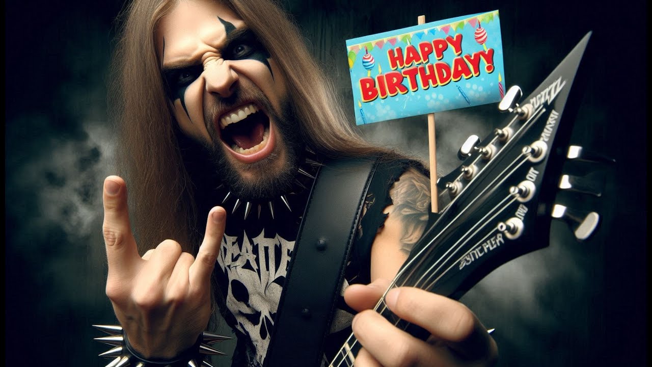 Heavy Metal Happy Birthday | Happy Metal Birthday Part 2 - YouTube