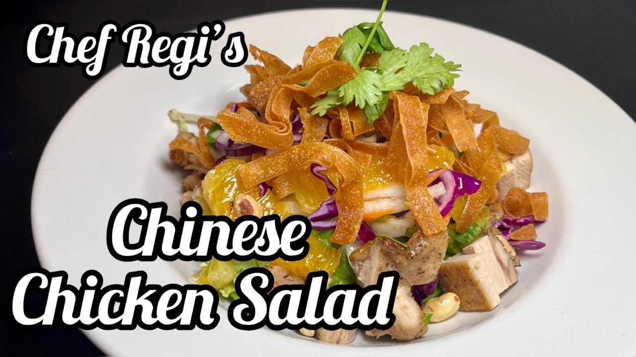 Chinese chicken salad with Aloha Shoyu - YouTube