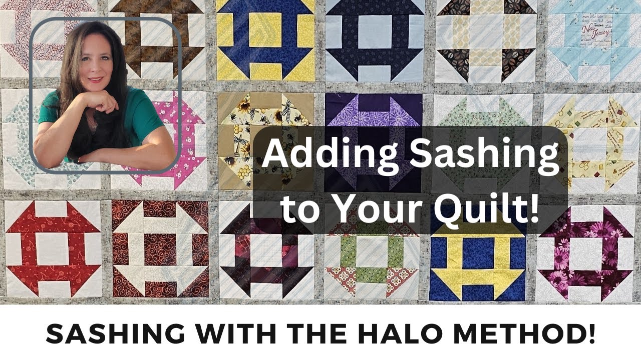 Adding Sashing to Your Quilt! - YouTube