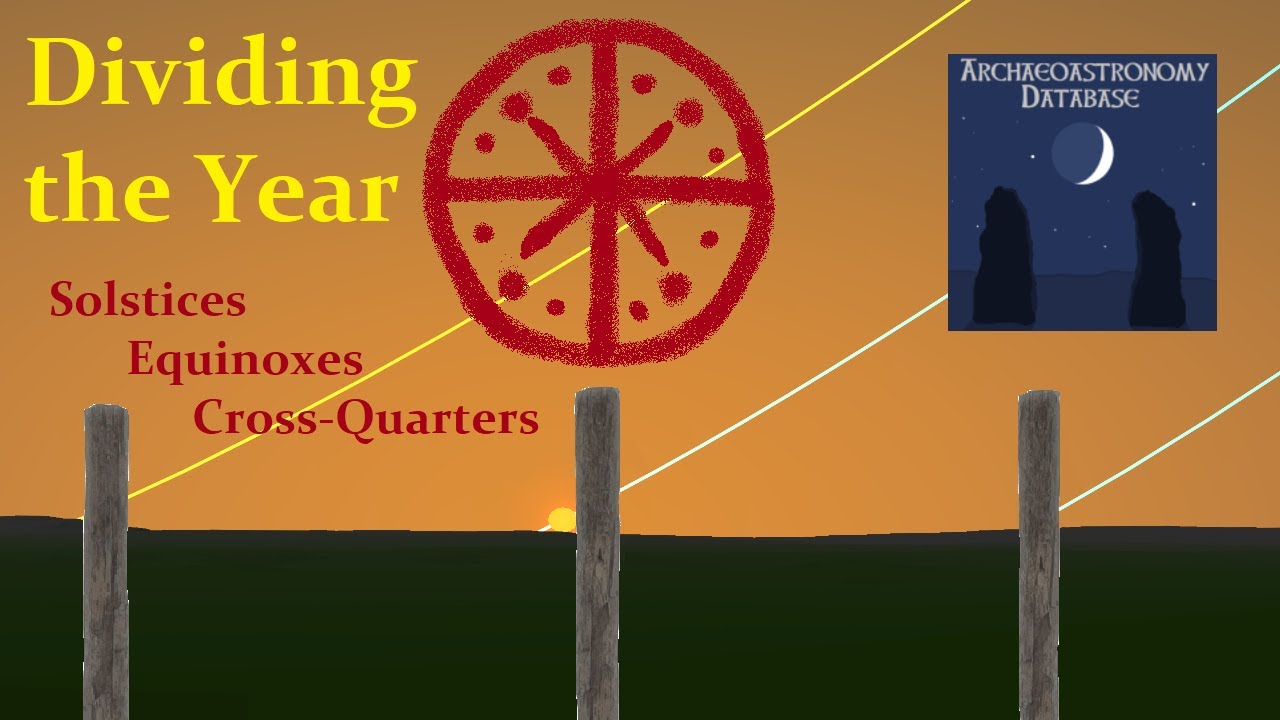 Dividing the Year - Solstices, Equinoxes, Cross-Quarters - YouTube