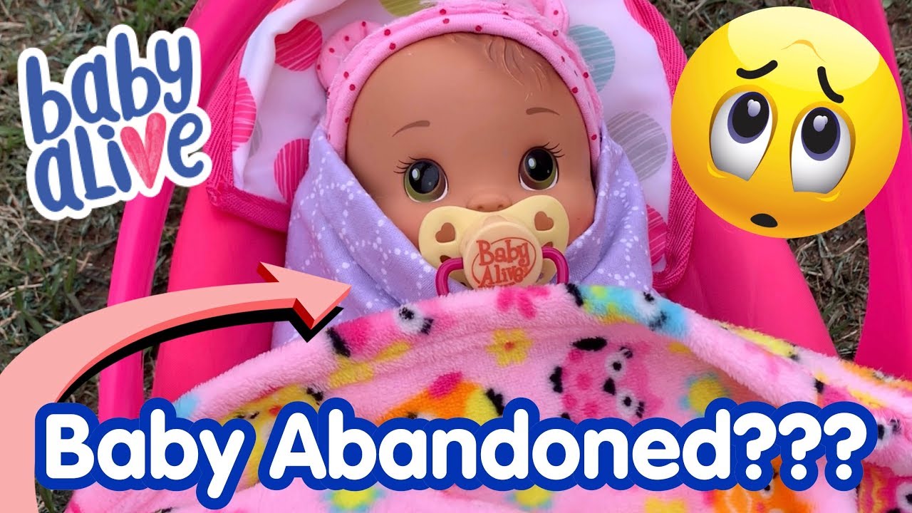 ️ Baby Alive left on doorstep Abandoned⁉️ or Lost⁉️ baby alive videos ...