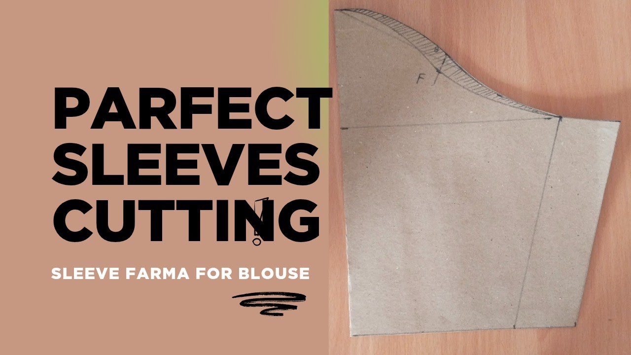 perfect sleeves cutting methods/ parfect sleeves kese cut kare /sleeves ...