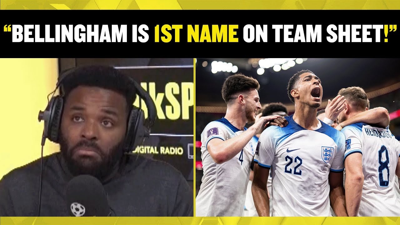 "Bellingham's first name on team sheet!" ⭐ This England fan is a HUGE ...