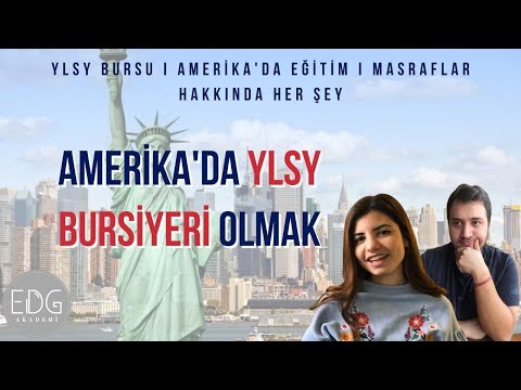 Amerika'da YLSY Bursiyeri Olmak @AmerikaKafas  | EDG AKADEMİ