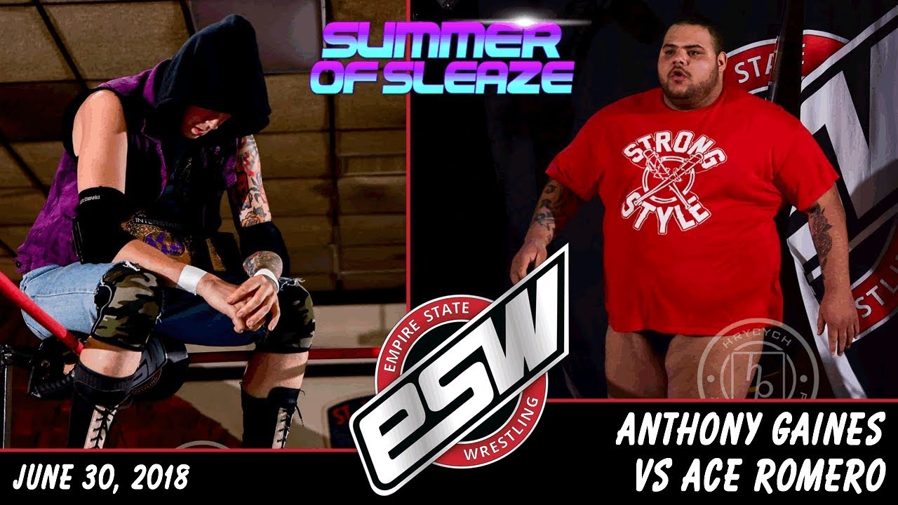 ESW - Anthony Gaines vs Ace Romero (06/30/2018) - YouTube