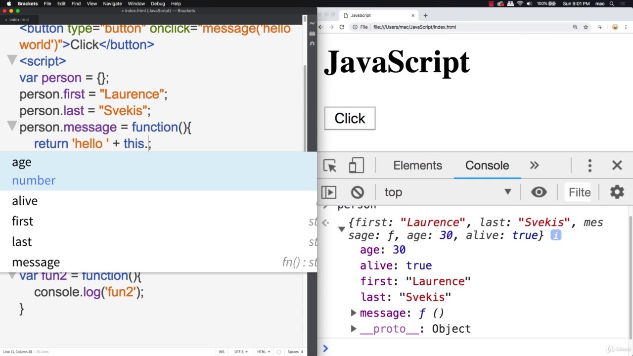Part-11 JavaScript Objects - YouTube