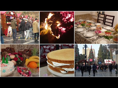 Bayram vlogu🎄 Nələr hazirladım🎅 Süfrəmiz 😍