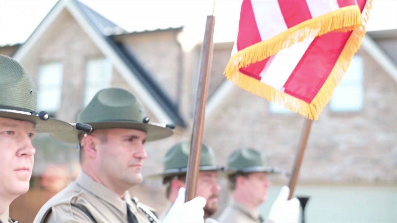 Forestry’s new Honor Guard pays tribute to those who have served - YouTube