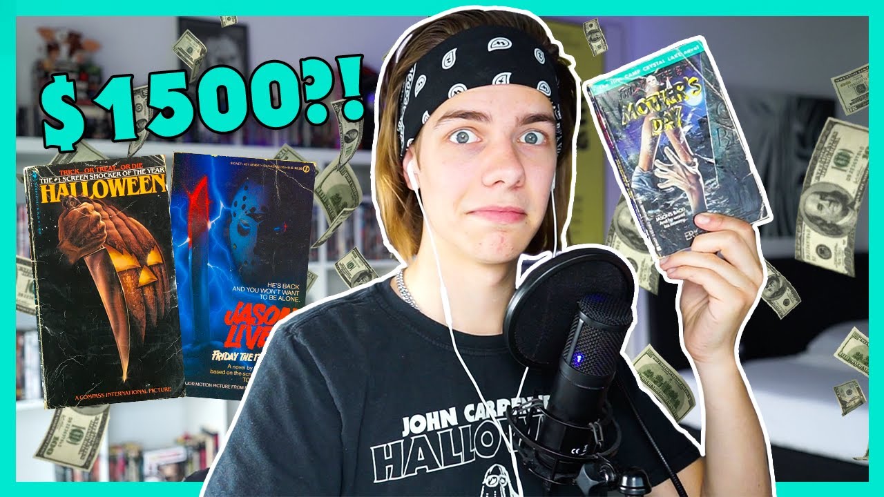My most EXPENSIVE and RARE Horror Books and DVD's! - YouTube