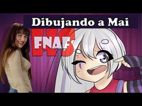 Speedpaint Mai #FNAFHS anime - chibi - kawaii - digital art - step by ...