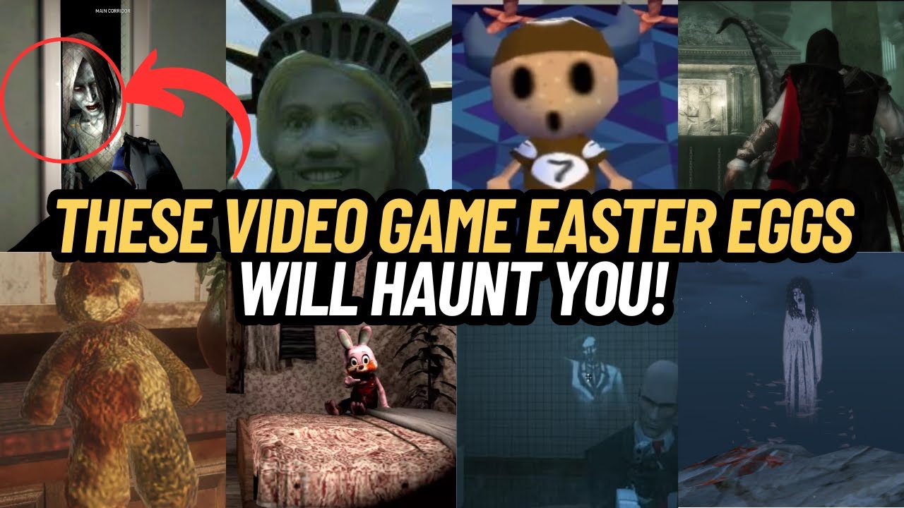 TOP 25 CREEPIEST VIDEO GAME EASTER EGGS AND SECRETS - YouTube
