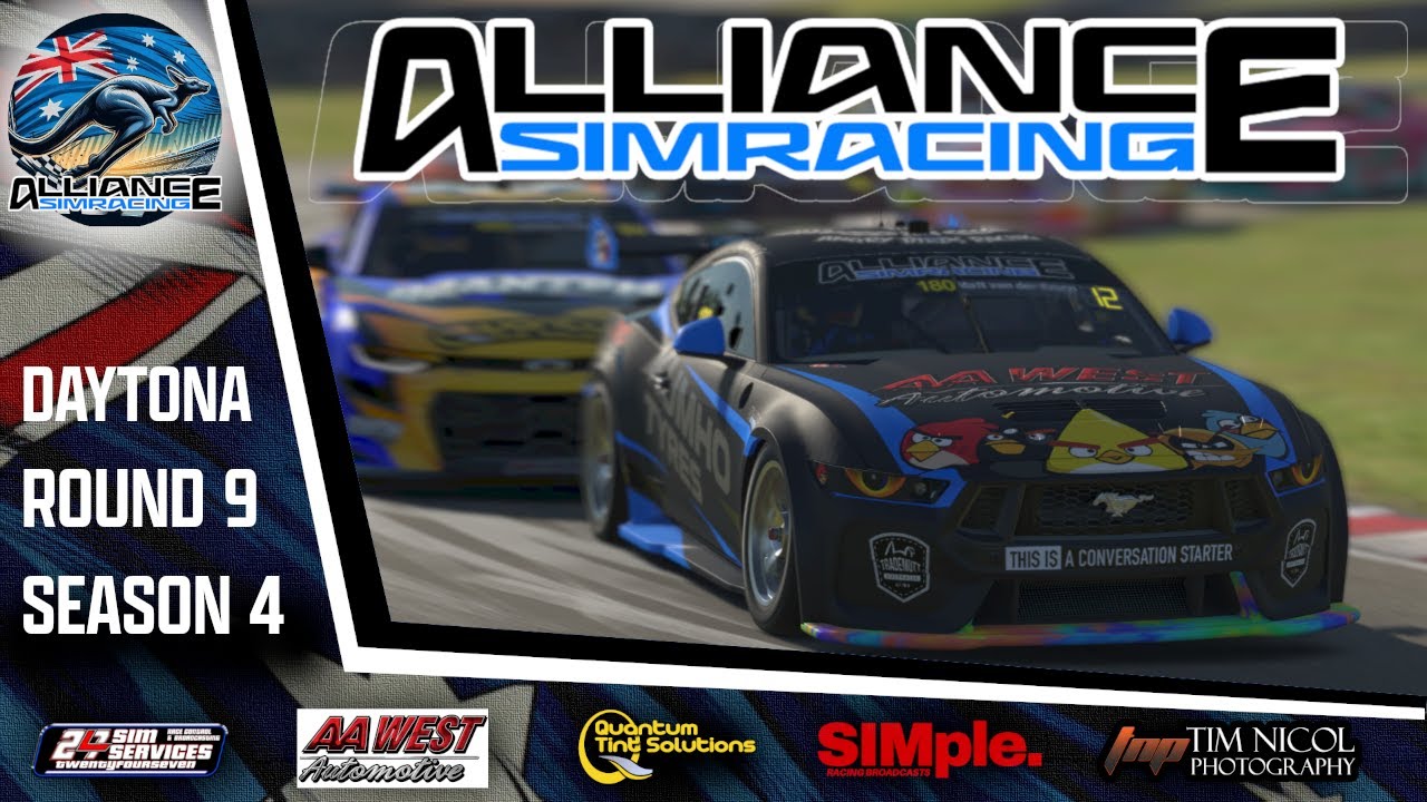 Alliance Sim Racing | V8 Gen3 Supercars Season 4 | Round 9 @ Daytona ...