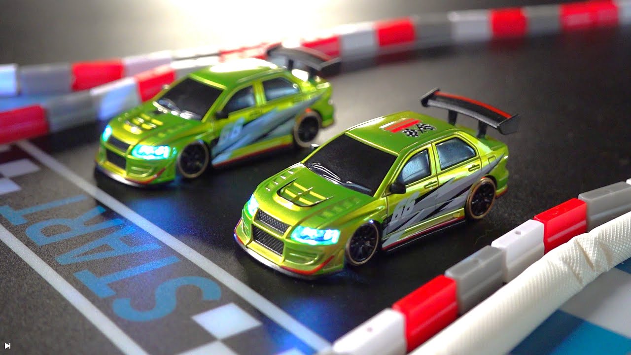 ALL NEW Turbo Racing C66 Lancer Drift Car 1:76 Table-Top | Father & Son RC ADVENTURES - YouTube