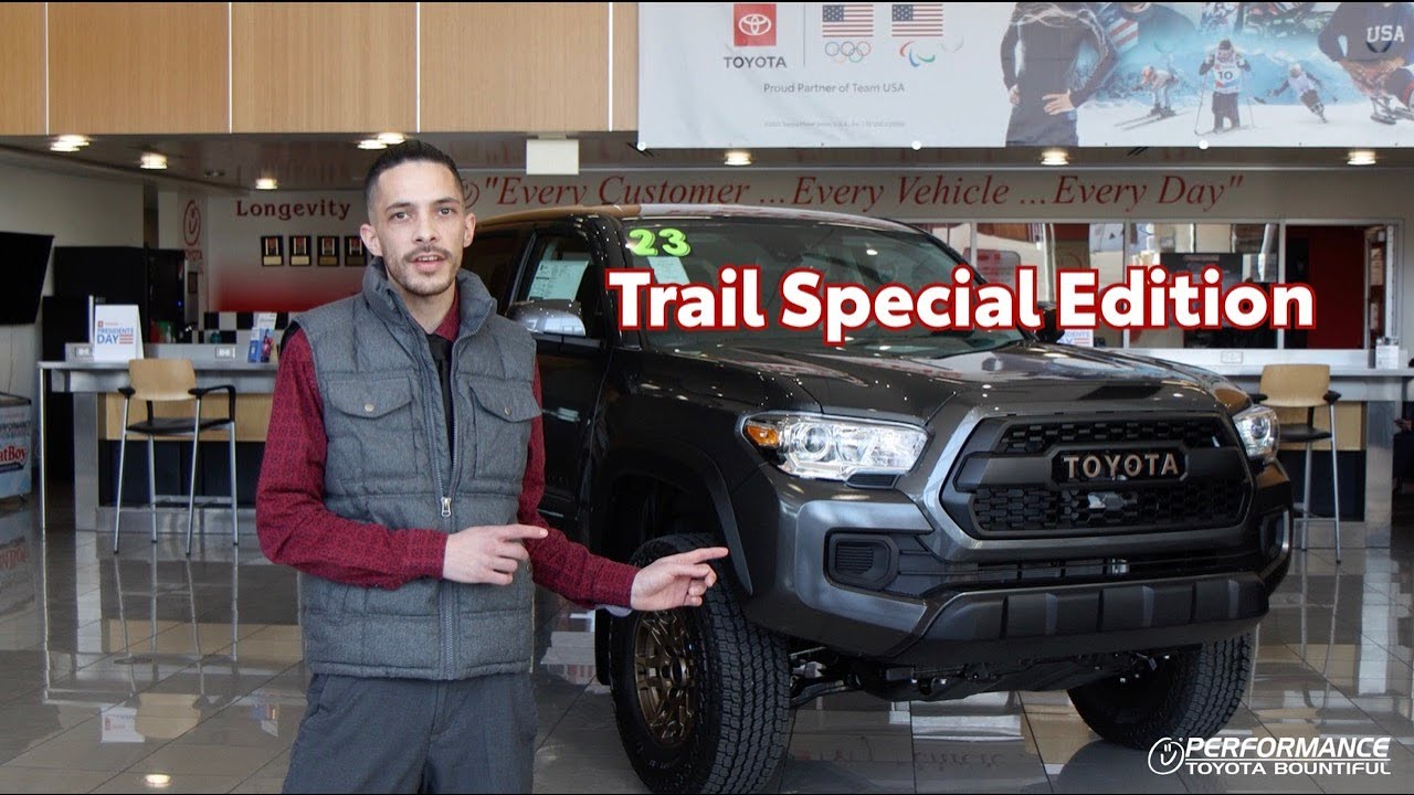 2023 Toyota Tacoma Trail Special Edition | Performance Toyota Bountiful ...