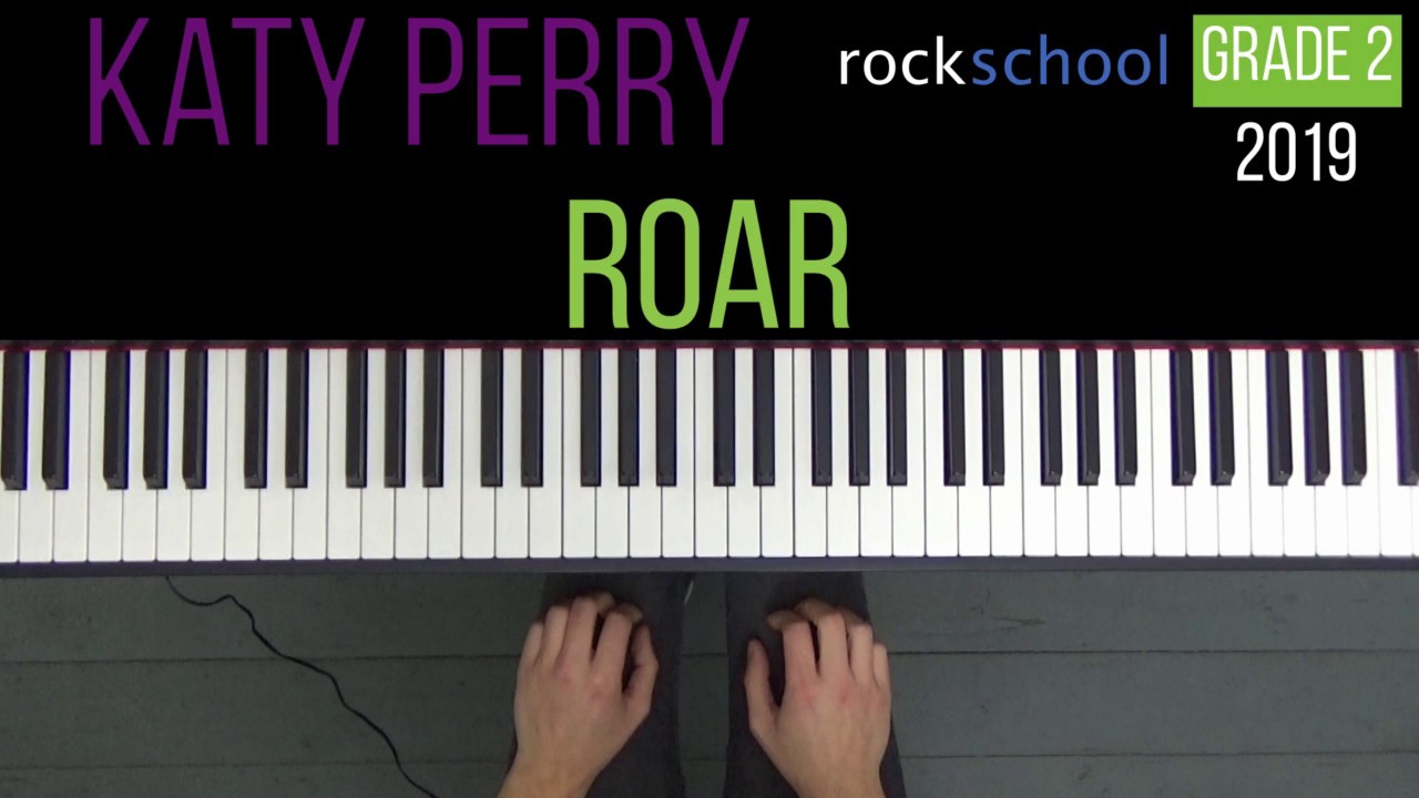 2019 Rockschool Grade 2: Roar - Katy Perry | Piano sheet music - YouTube