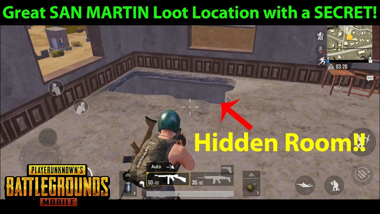 Great San Martin Apartment Loot Location with SECRET ROOM!! | PUBG ...