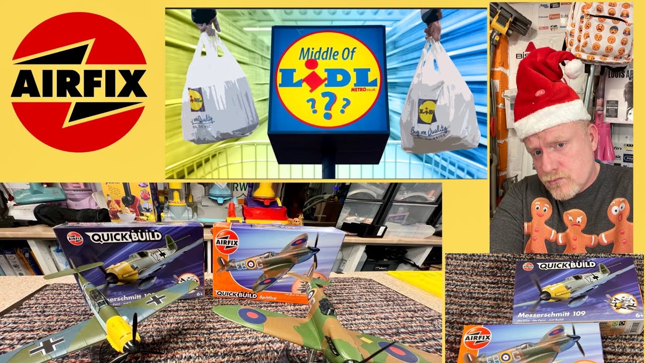 Airfix Quick Build From The Middle Of Lidl Review @OfficialAirfix ...
