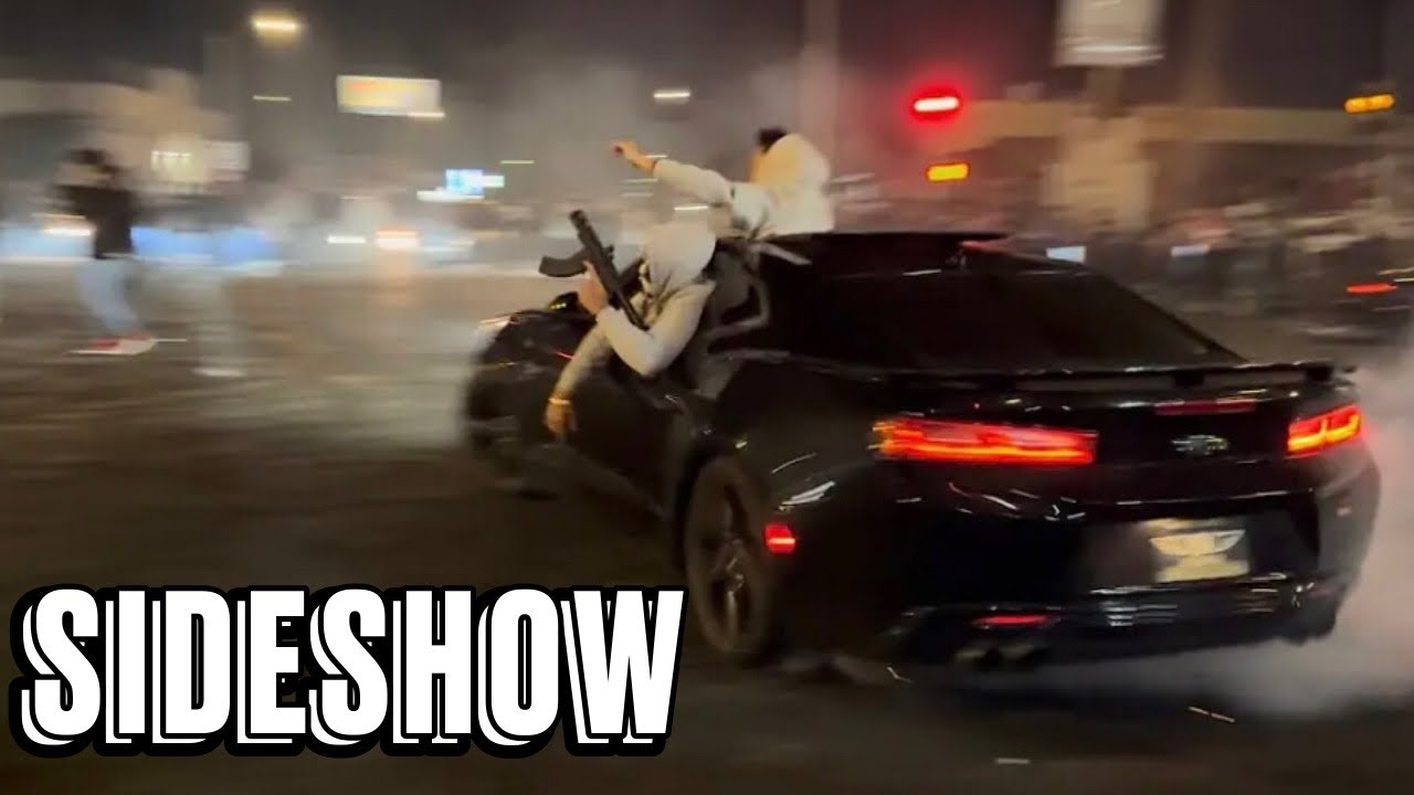 СМЕРТЕЛЬНЫЙ ДРИФТ В АМЕРИКЕ! Что Такое SIDESHOW? (Street takeover ...