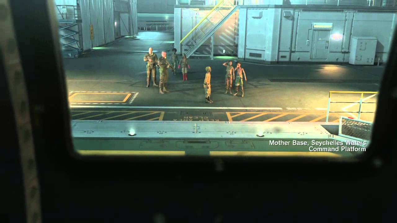 MGSV bringing Eli back to base - YouTube