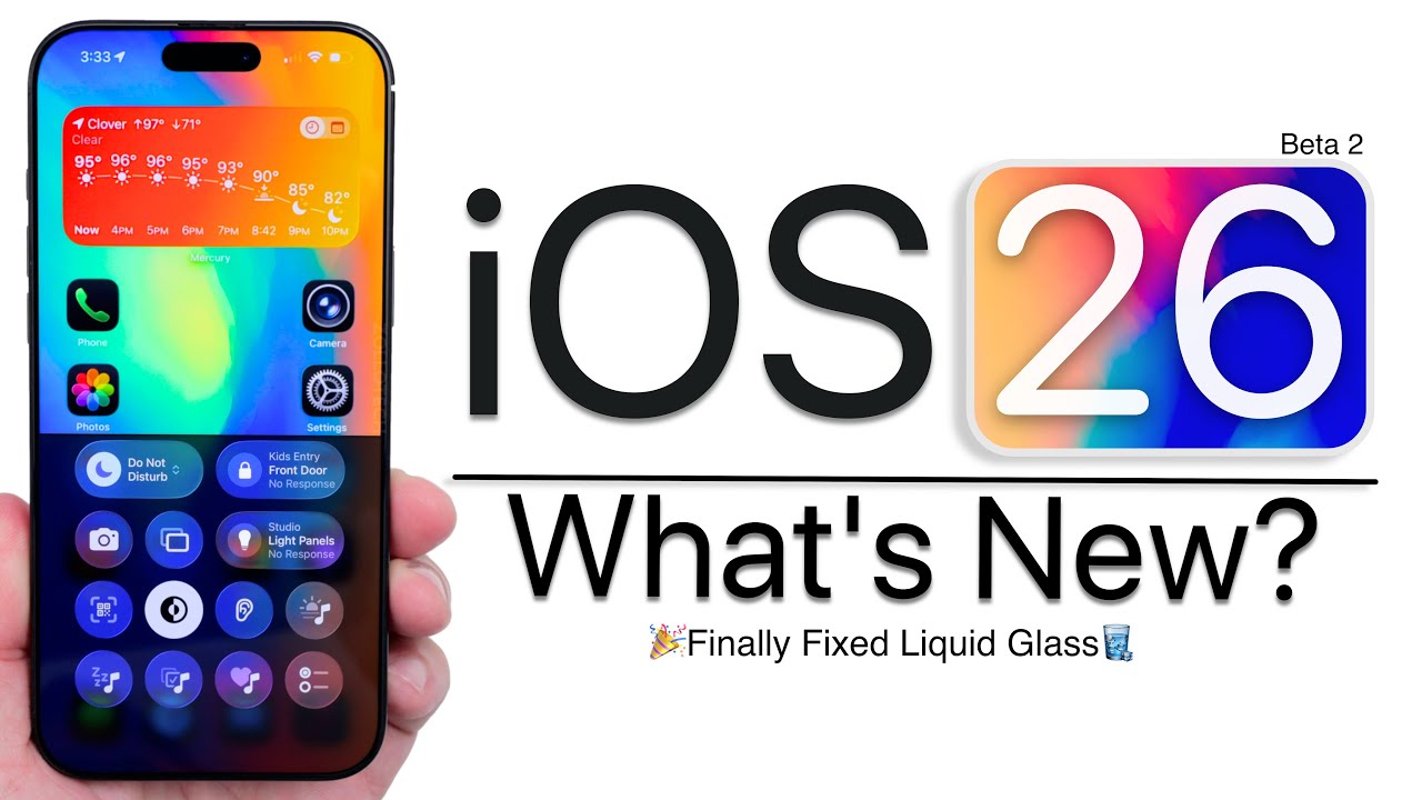 iOS 26 Beta 2 is Out! - What's New? - YouTube