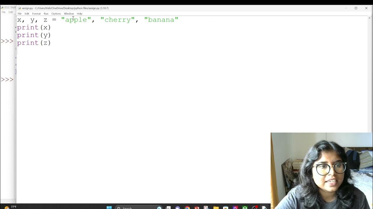 Topic 6 Assign Multiple Values - YouTube