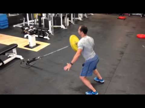 SA Landmine Split Jerk Press - YouTube