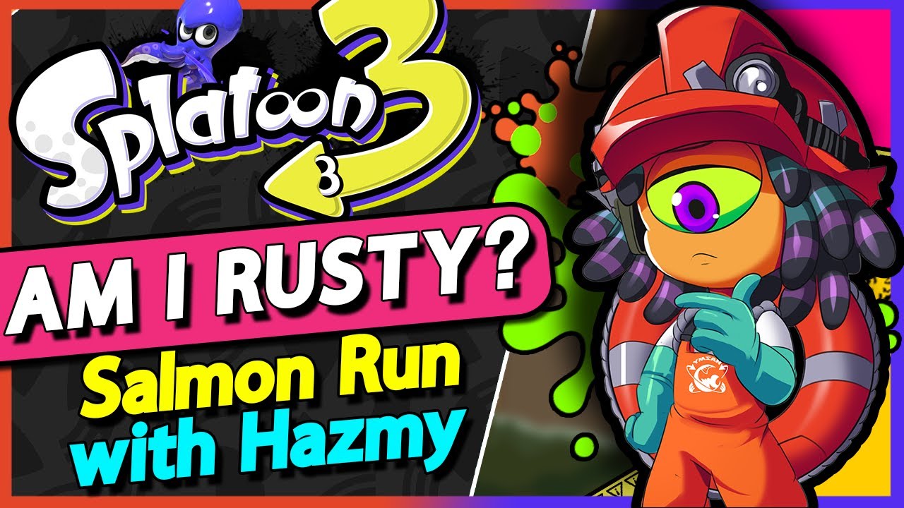 How Rusty is Hazmy? - Community Fishing - Salmon Run Splatoon 3 - YouTube
