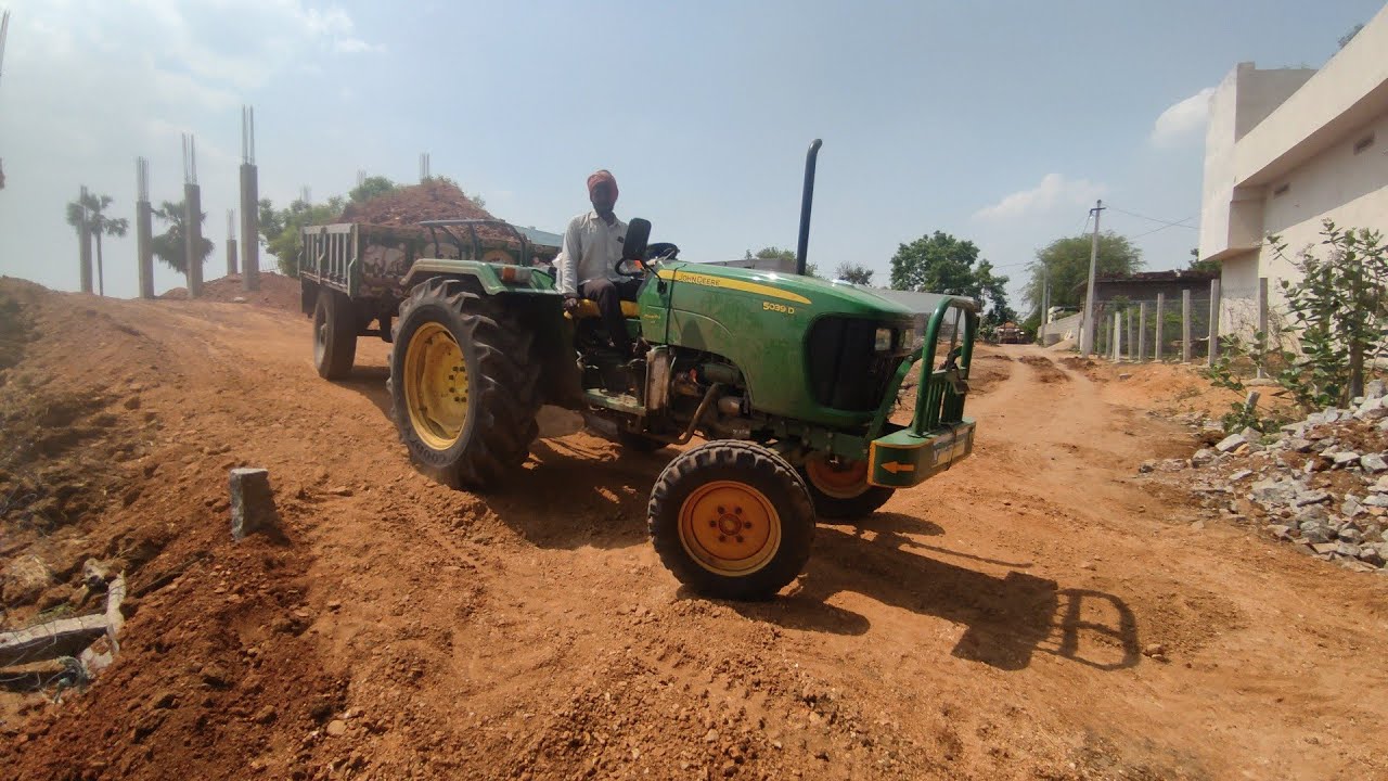 John Deere 5039D Tractor Reverse Performance - YouTube