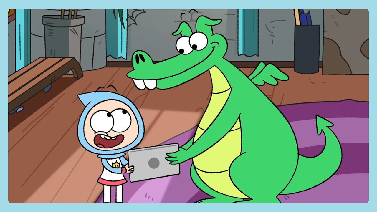 The Tablet | Boy and Dragon | Wildbrain Superheroes - YouTube