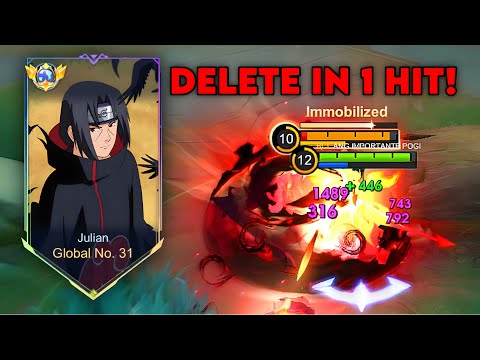 GLOBAL JULIAN 1 HIT BUILD 🔥 | ONE SHOT EVERY HERO!