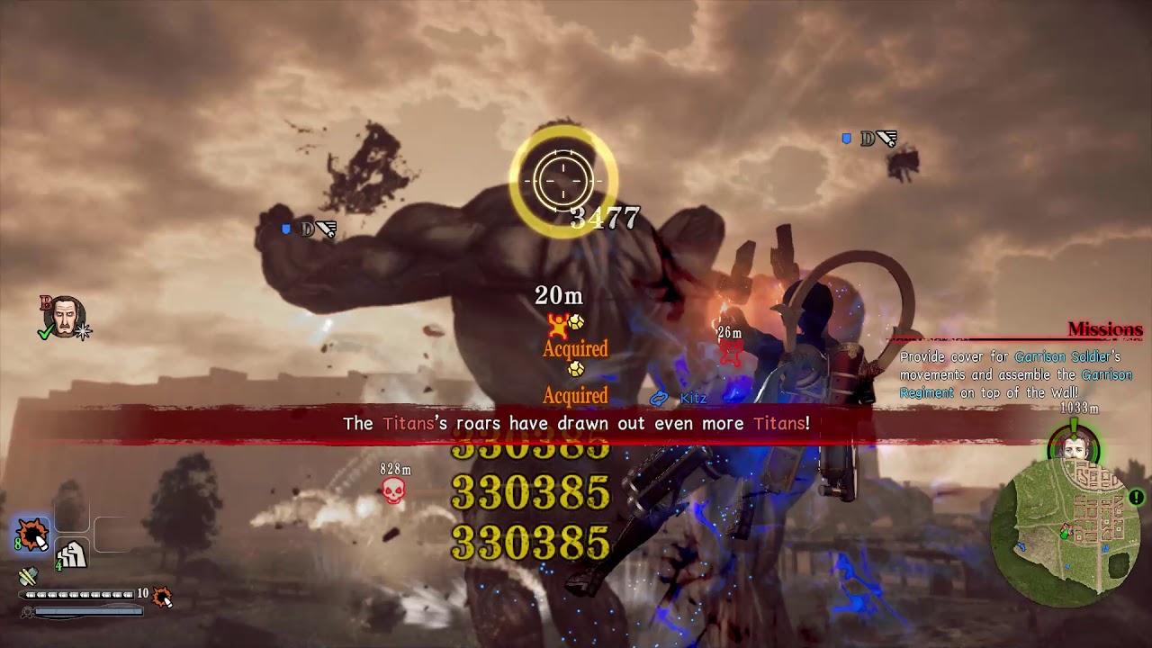 Attack on Titan 2 (Final Battle DLC) - Firearms - Second Victory ...