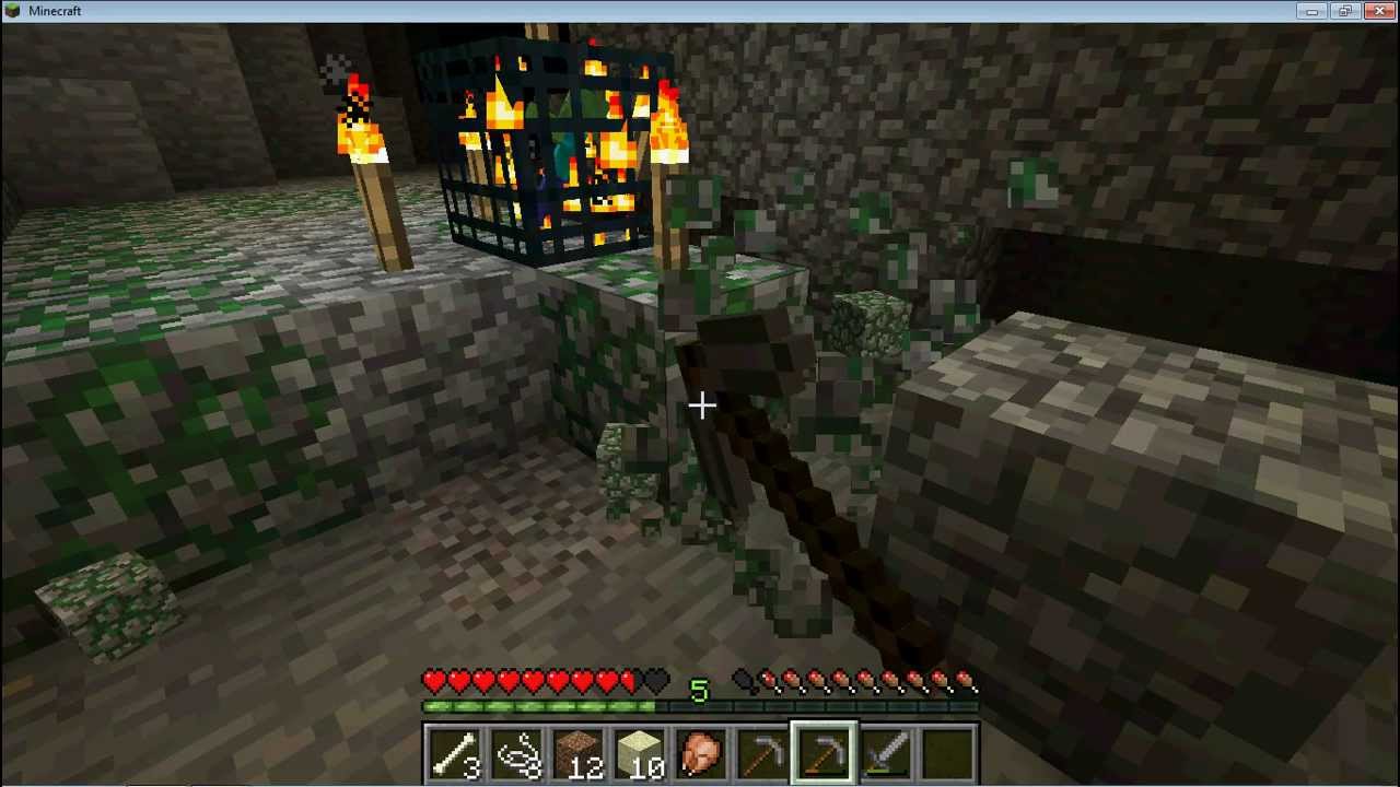 Total minecraft #002 1 creeper down a million to go... - YouTube