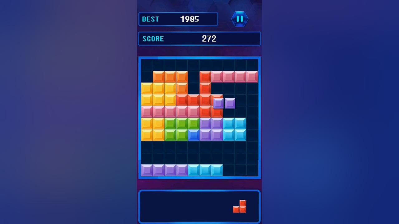 tetris part 7 ♥| #tetris #shorts - YouTube