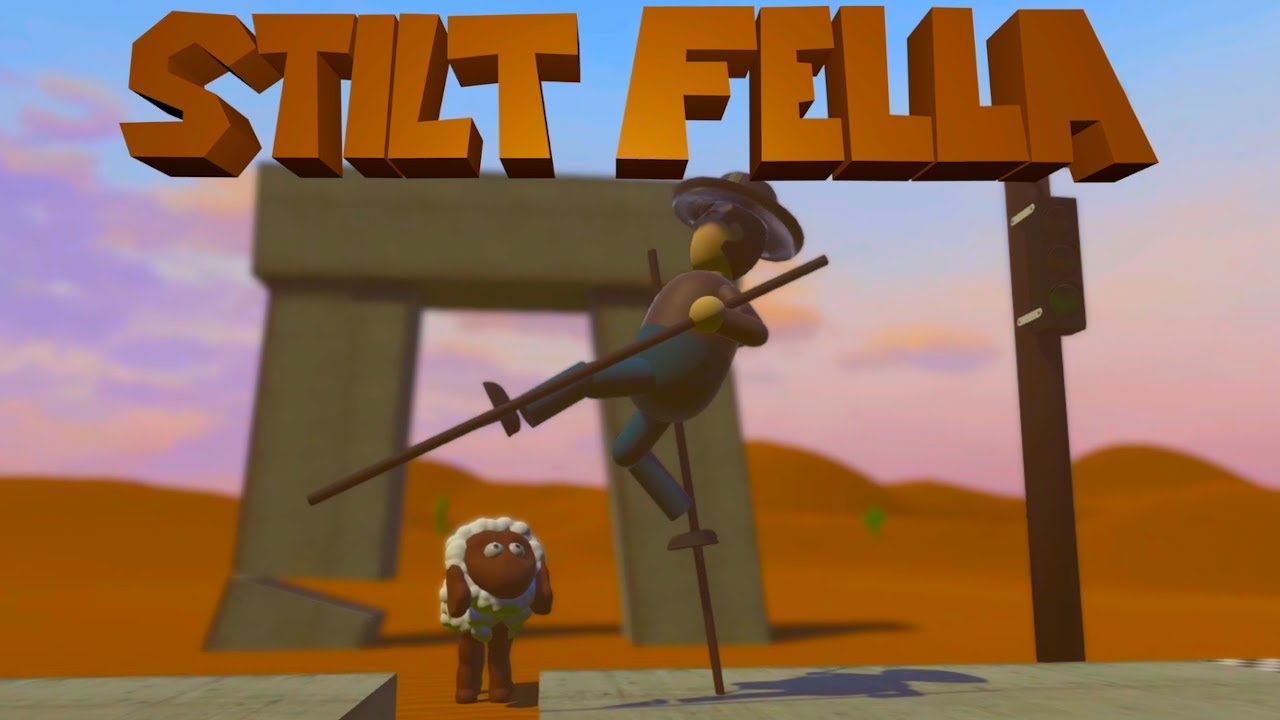 Obstacle Course On Stilts | Stilt Fella Gameplay | Indie Game - YouTube