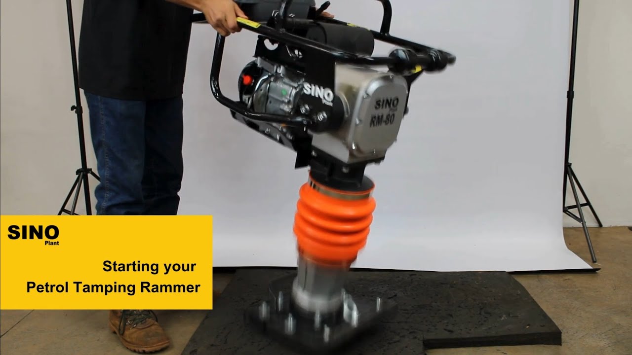 How to Start a Tamping Rammer (Step-by-Step) - YouTube