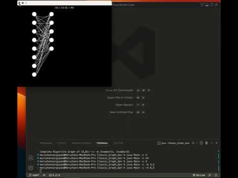 Classic Graph Generator Java Project Demo - YouTube