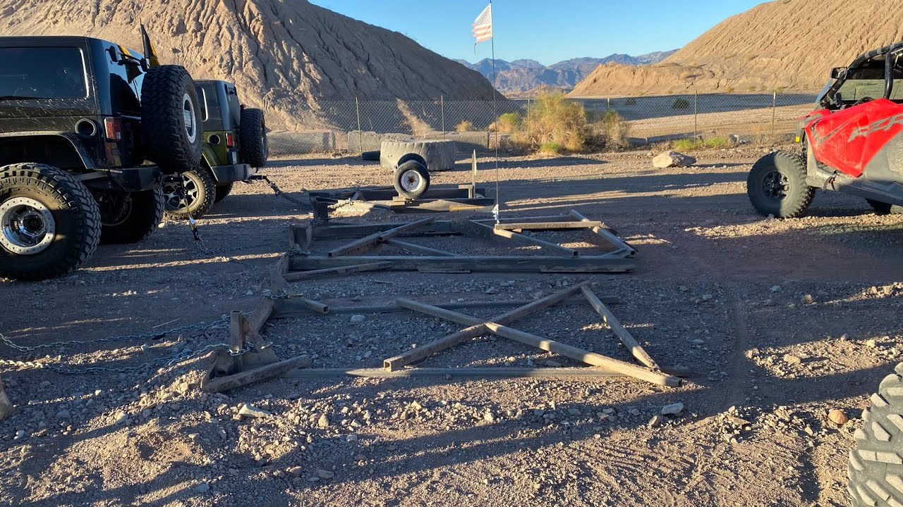 Trail grooming for the World UTV Race in Lake Havasu AZ, we just ...